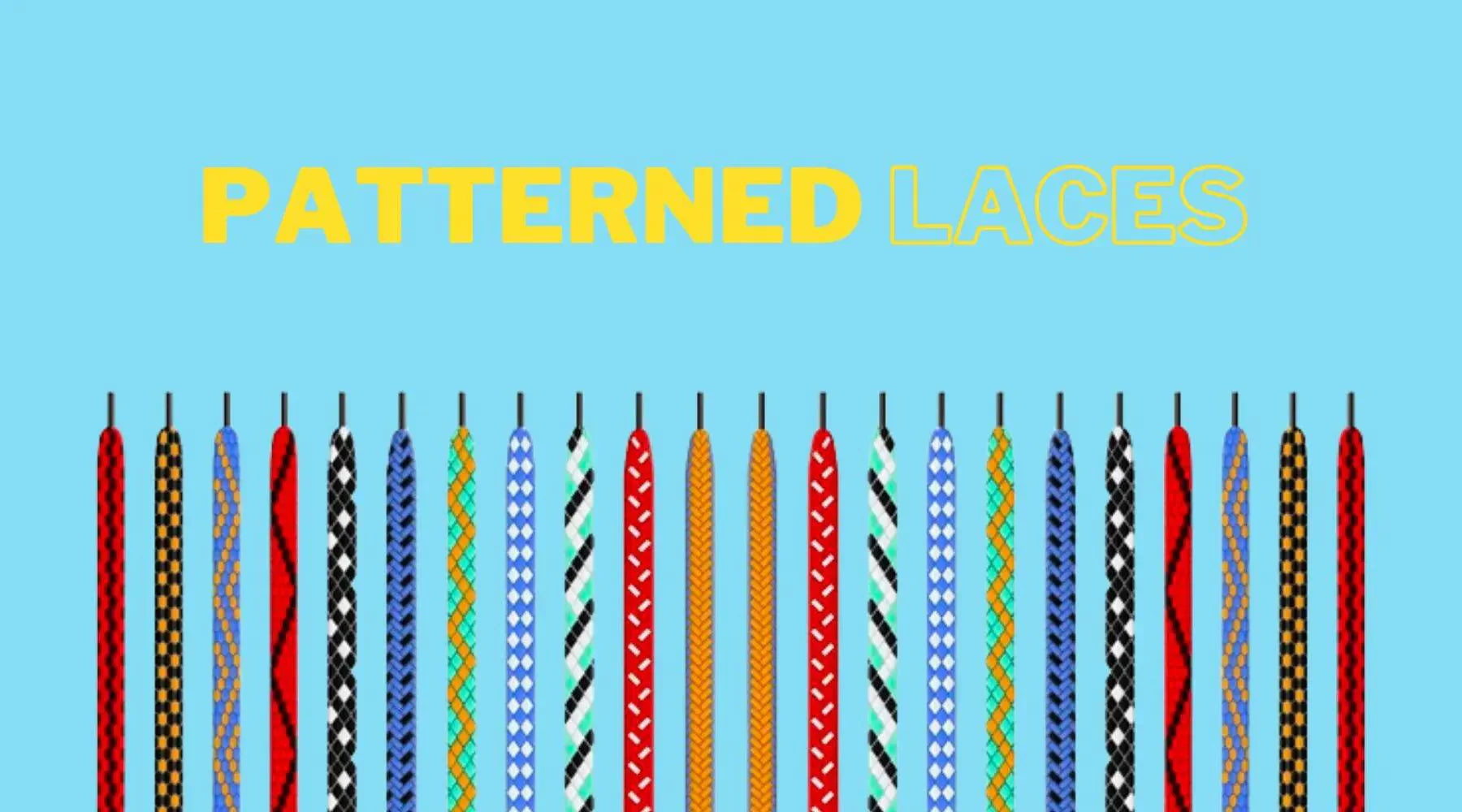 Patterned Shoelaces | Cool Shoe Laces