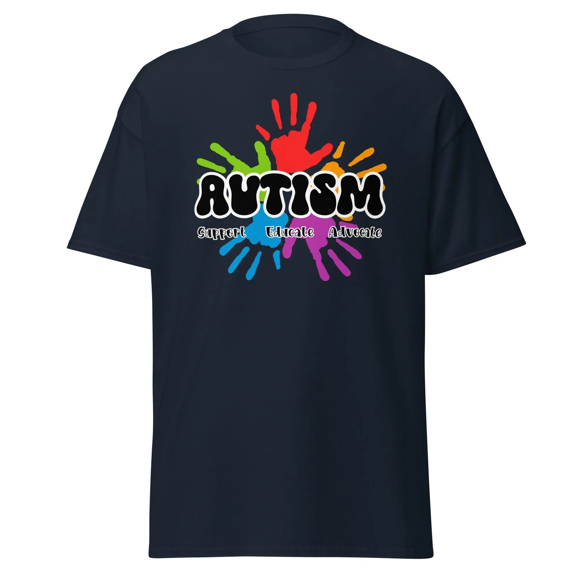 Autism Handprint Men's T-Shirt