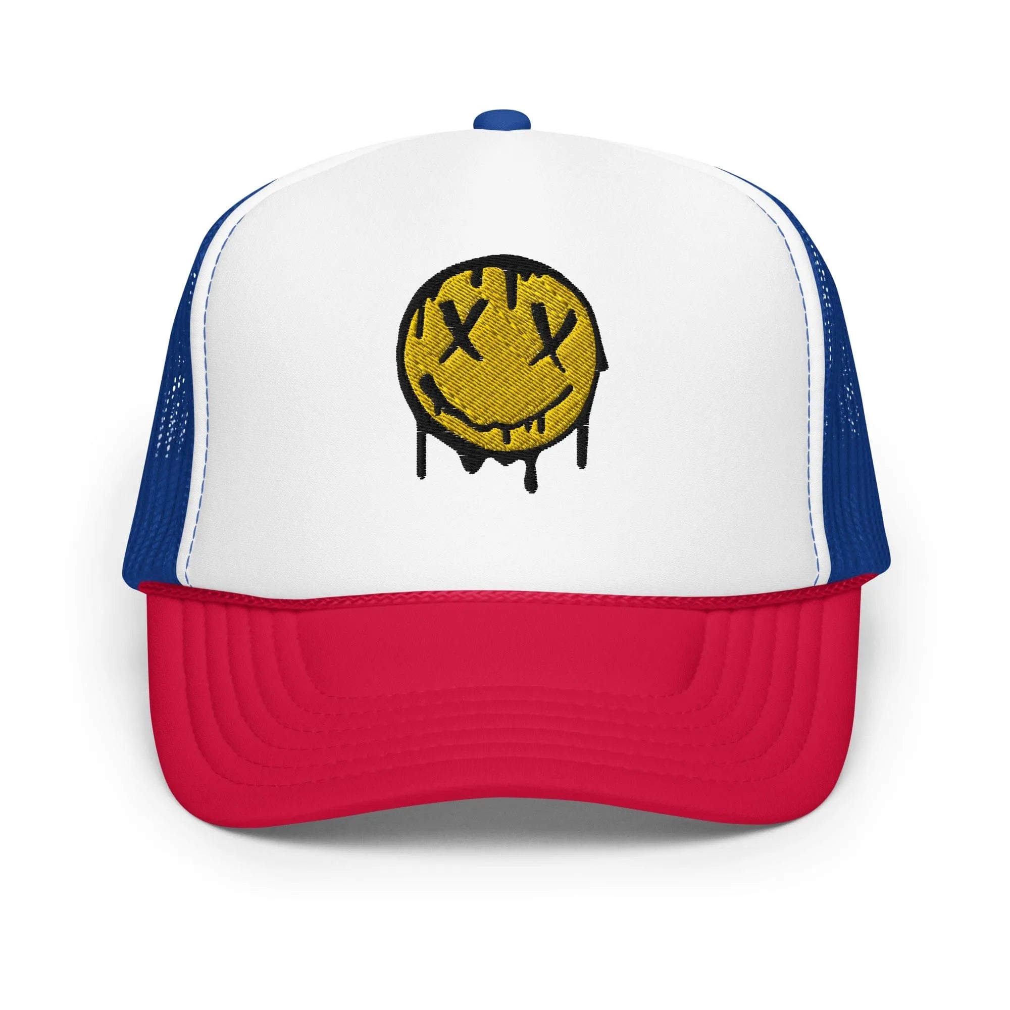 Drippy X Foam Trucker Hat | Smiley Face Hats